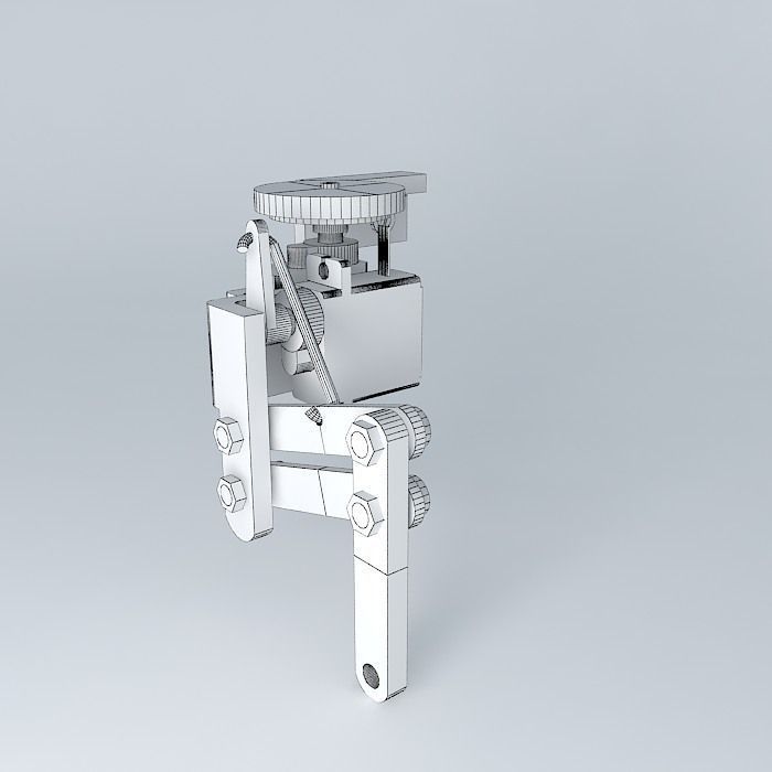 Coordination with servo motors free 3D model | CGTrader