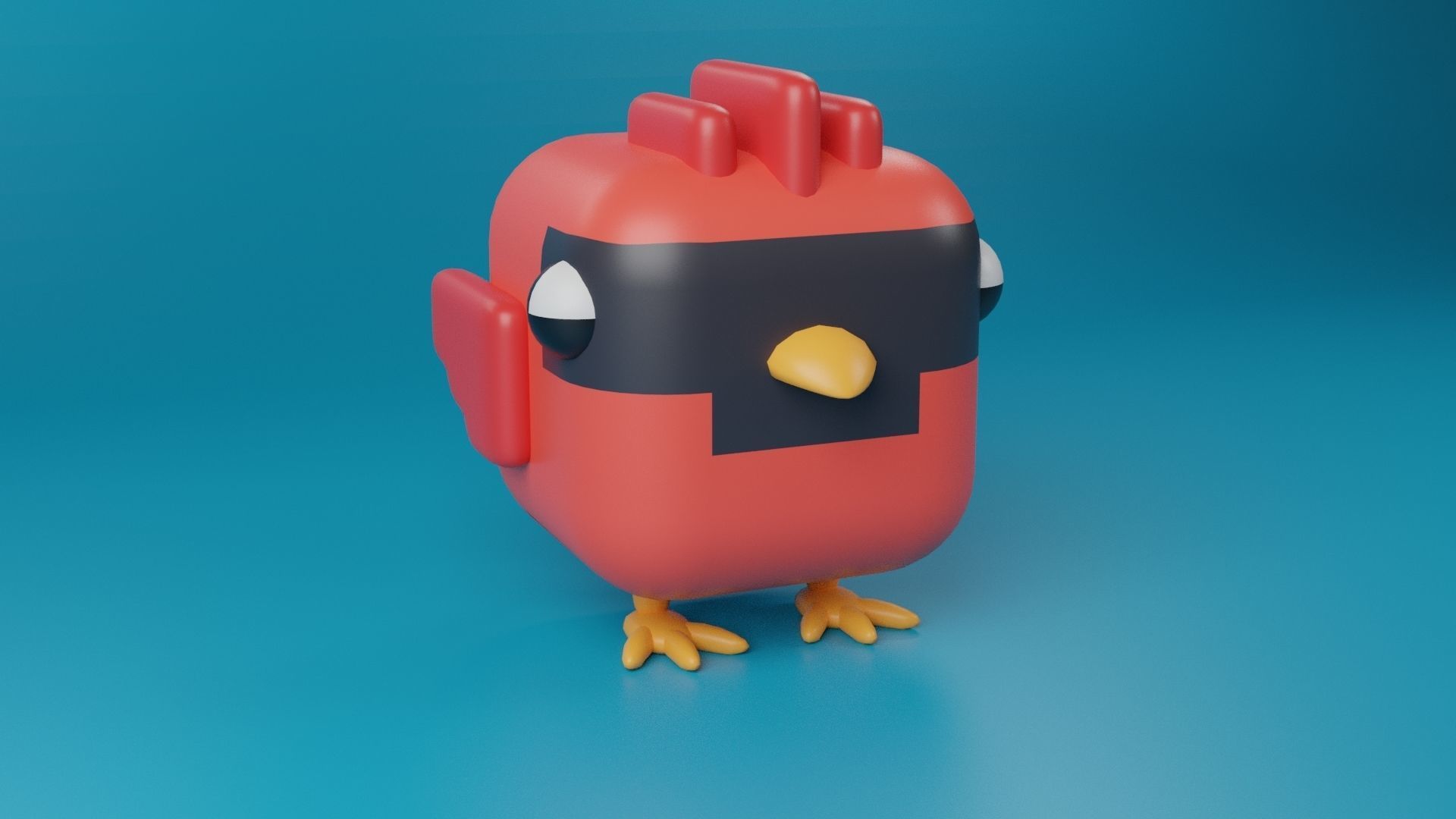 3D model 3D Cute animal cube character pack VR / AR / low-poly | CGTrader