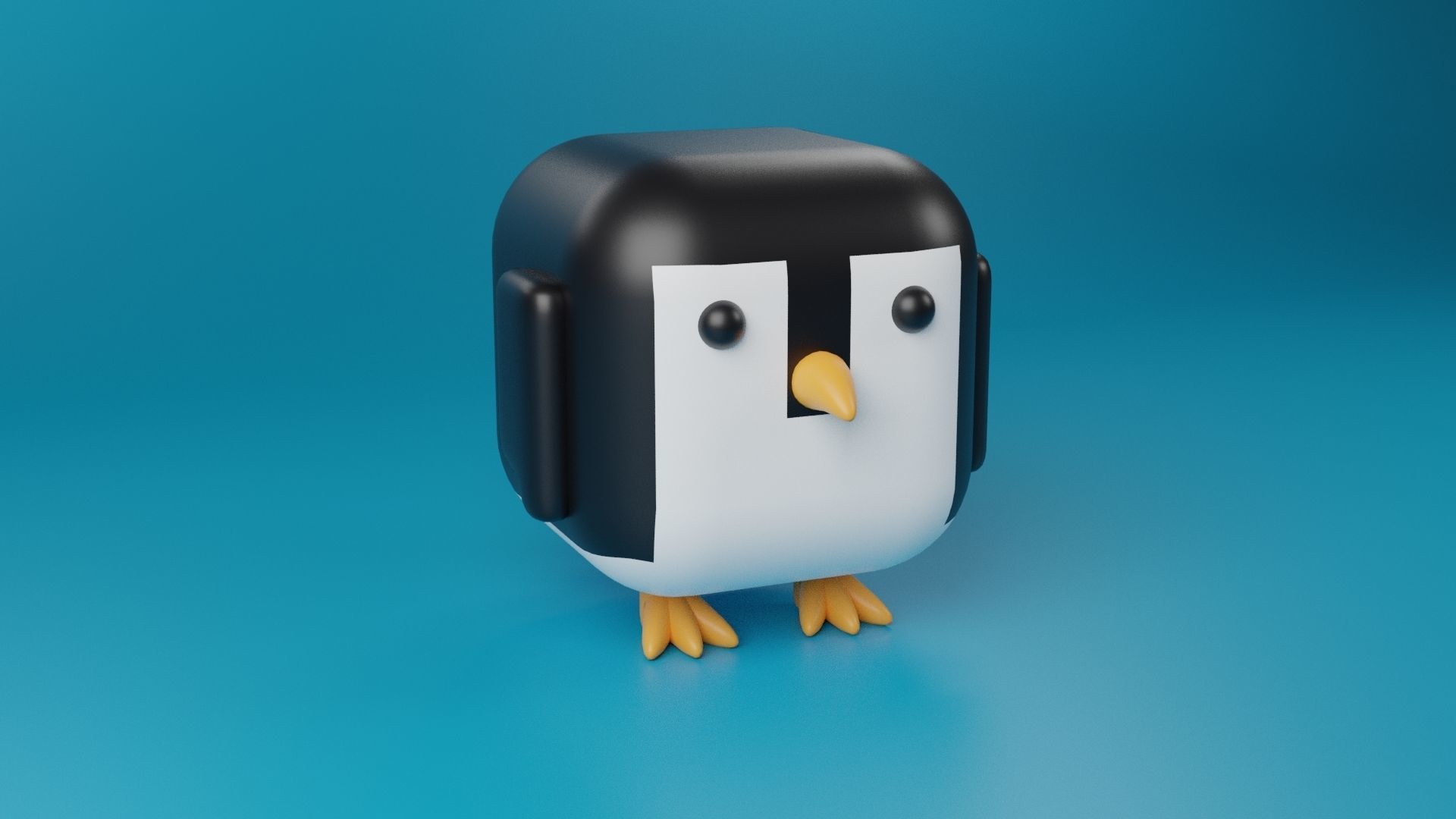 3D model 3D Cute animal cube character pack VR / AR / low-poly | CGTrader