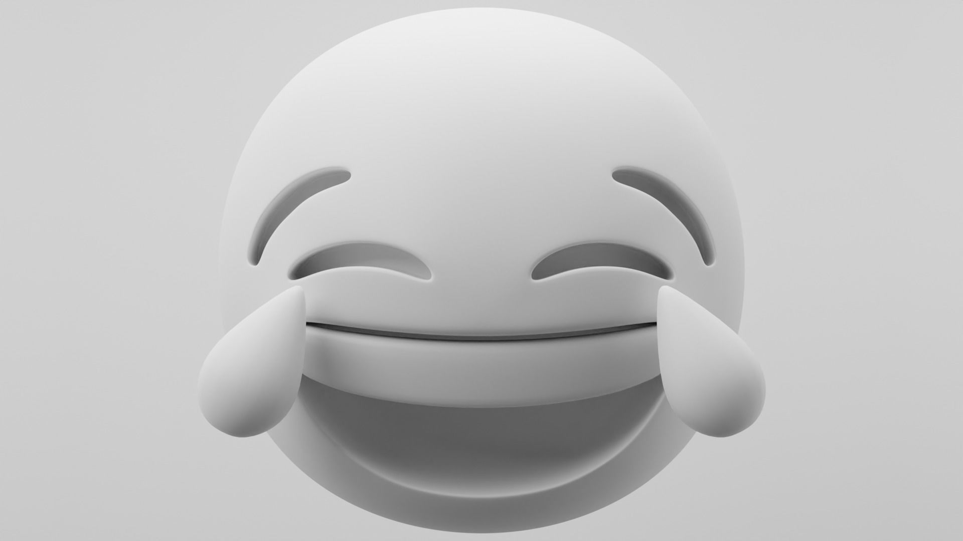Laughing Crying Emoji 3d Model Cgtrader