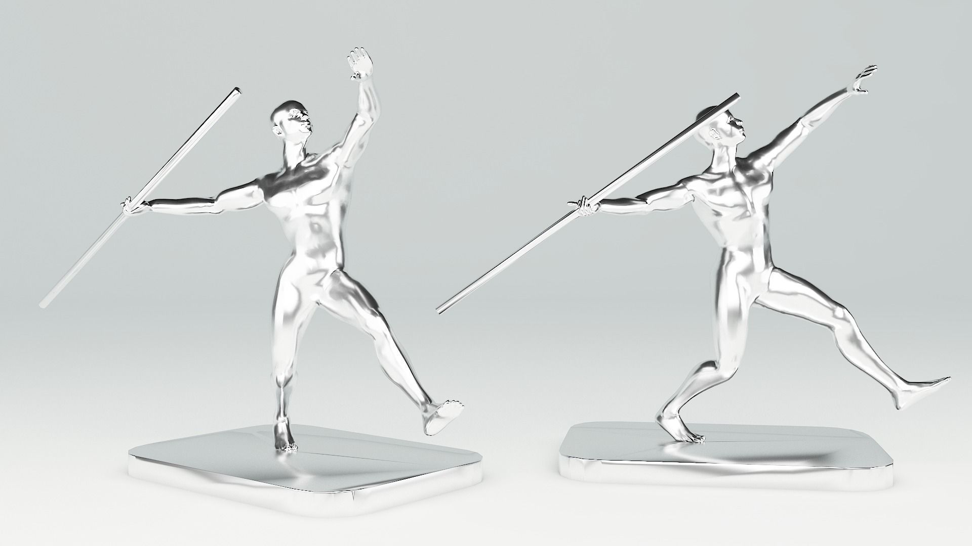 Javelin Throw 3D model 3D printable | CGTrader