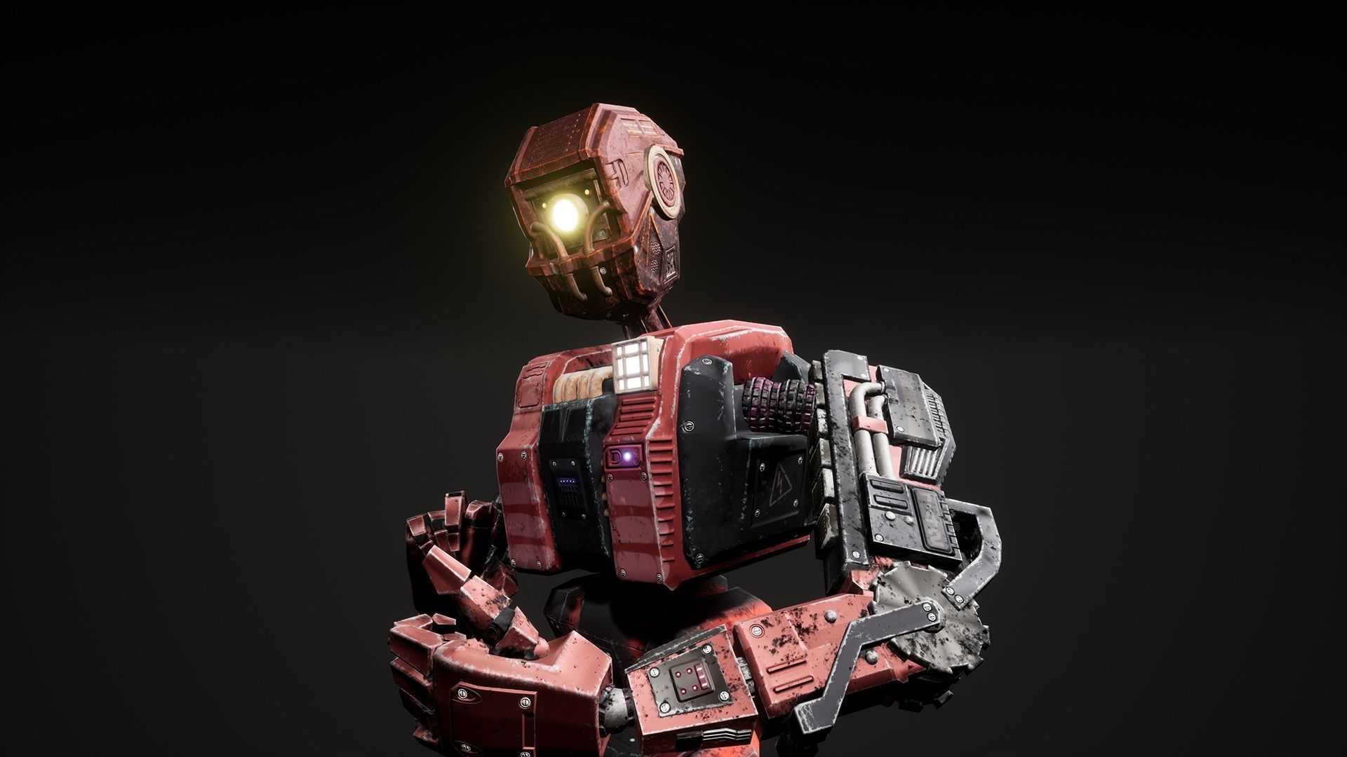 3D model Customize Robot VR / AR / low-poly rigged | CGTrader