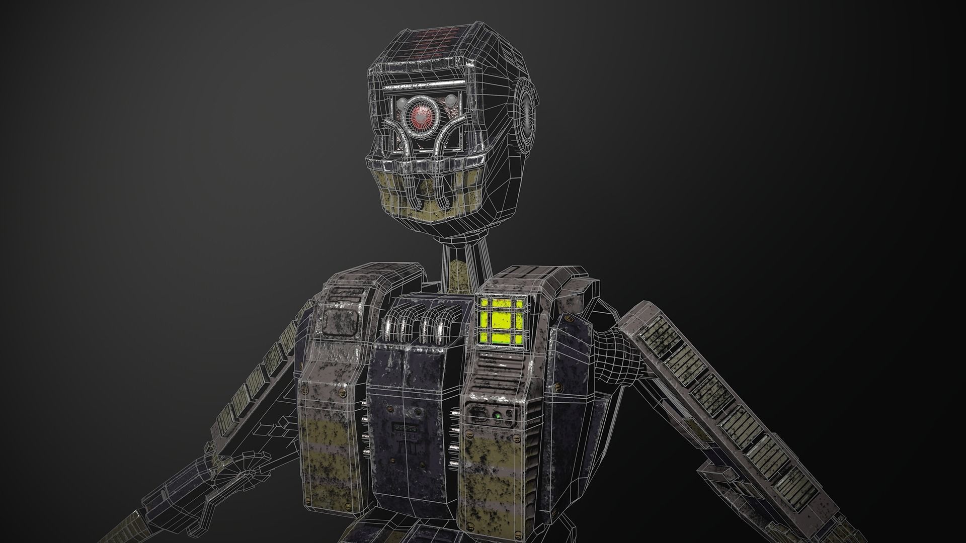 3D model Customize Robot VR / AR / low-poly rigged | CGTrader