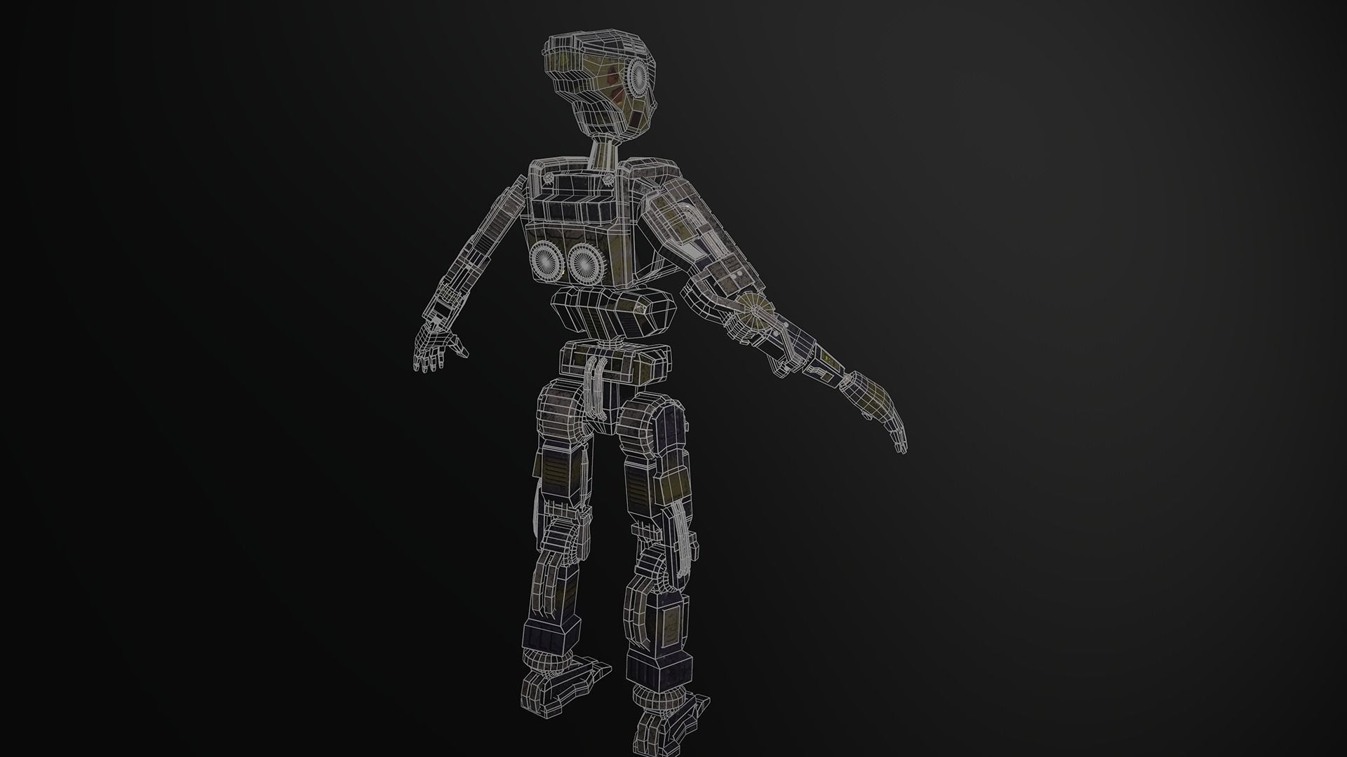 3D model Customize Robot VR / AR / low-poly rigged | CGTrader