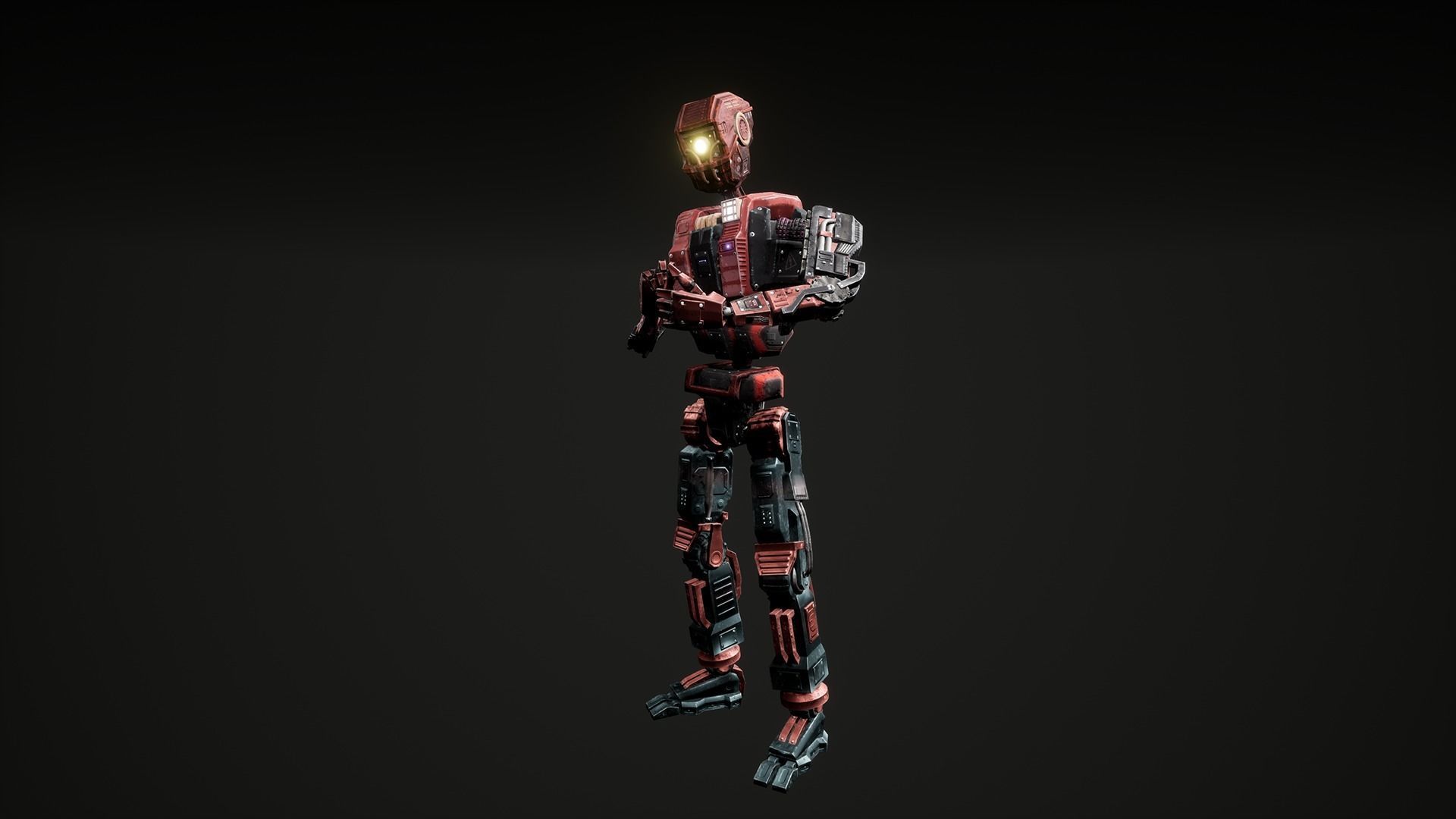 3D model Customize Robot VR / AR / low-poly rigged | CGTrader