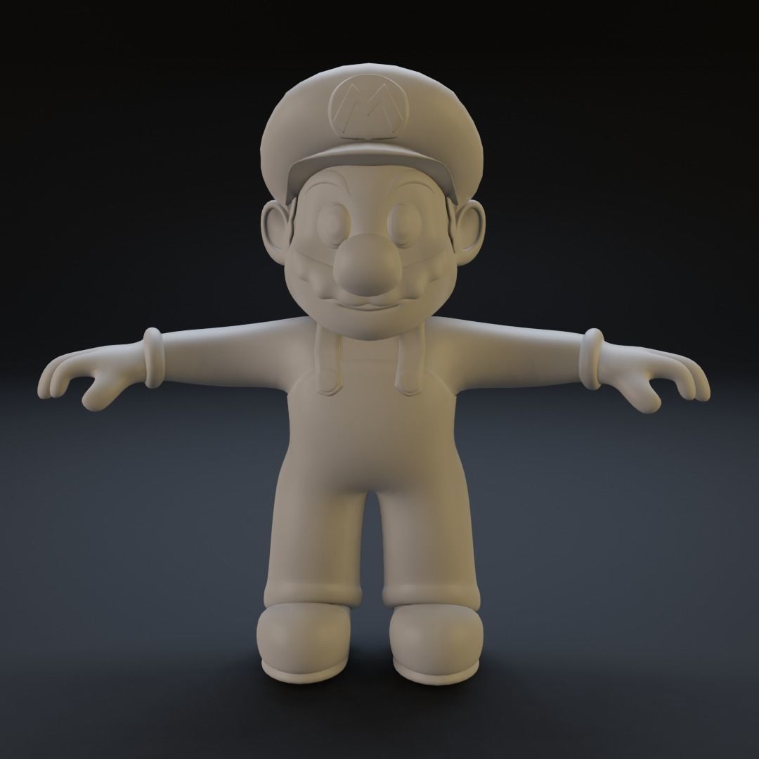 3D model Super Mario VR / AR / low-poly | CGTrader