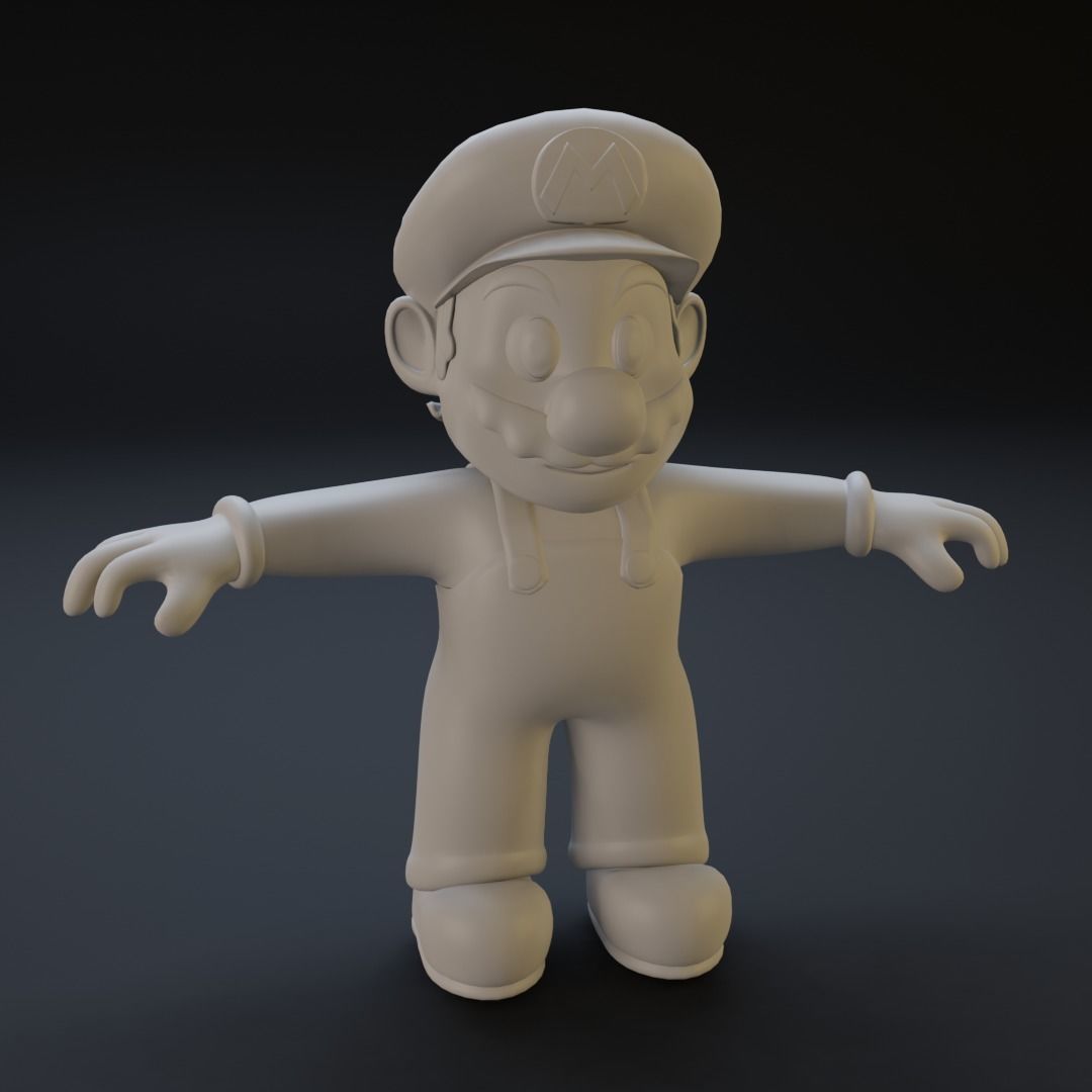 3D model Super Mario VR / AR / low-poly | CGTrader