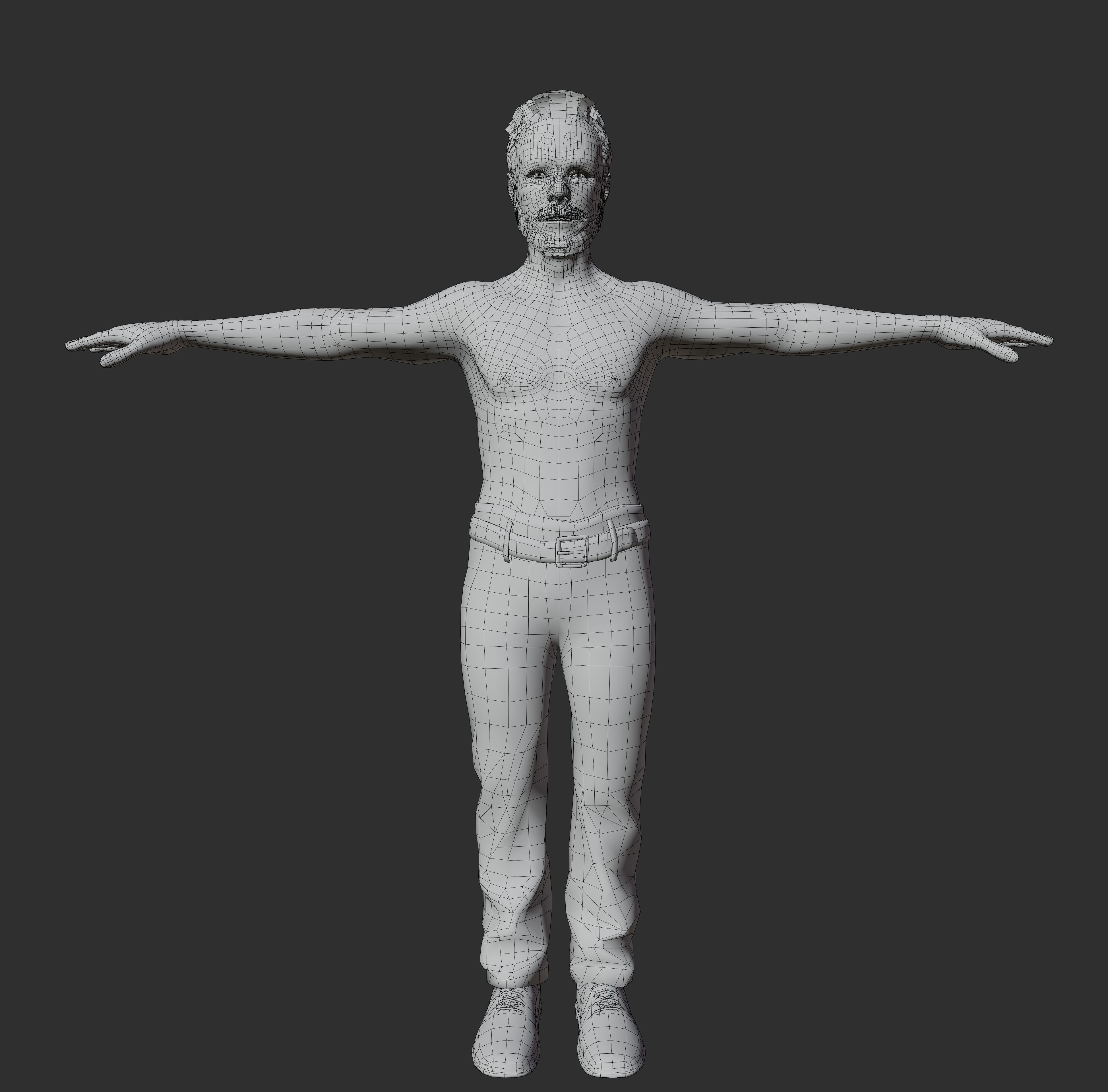 Dr Monty Zombie Killing Machine free VR / AR / low-poly 3D model rigged ...