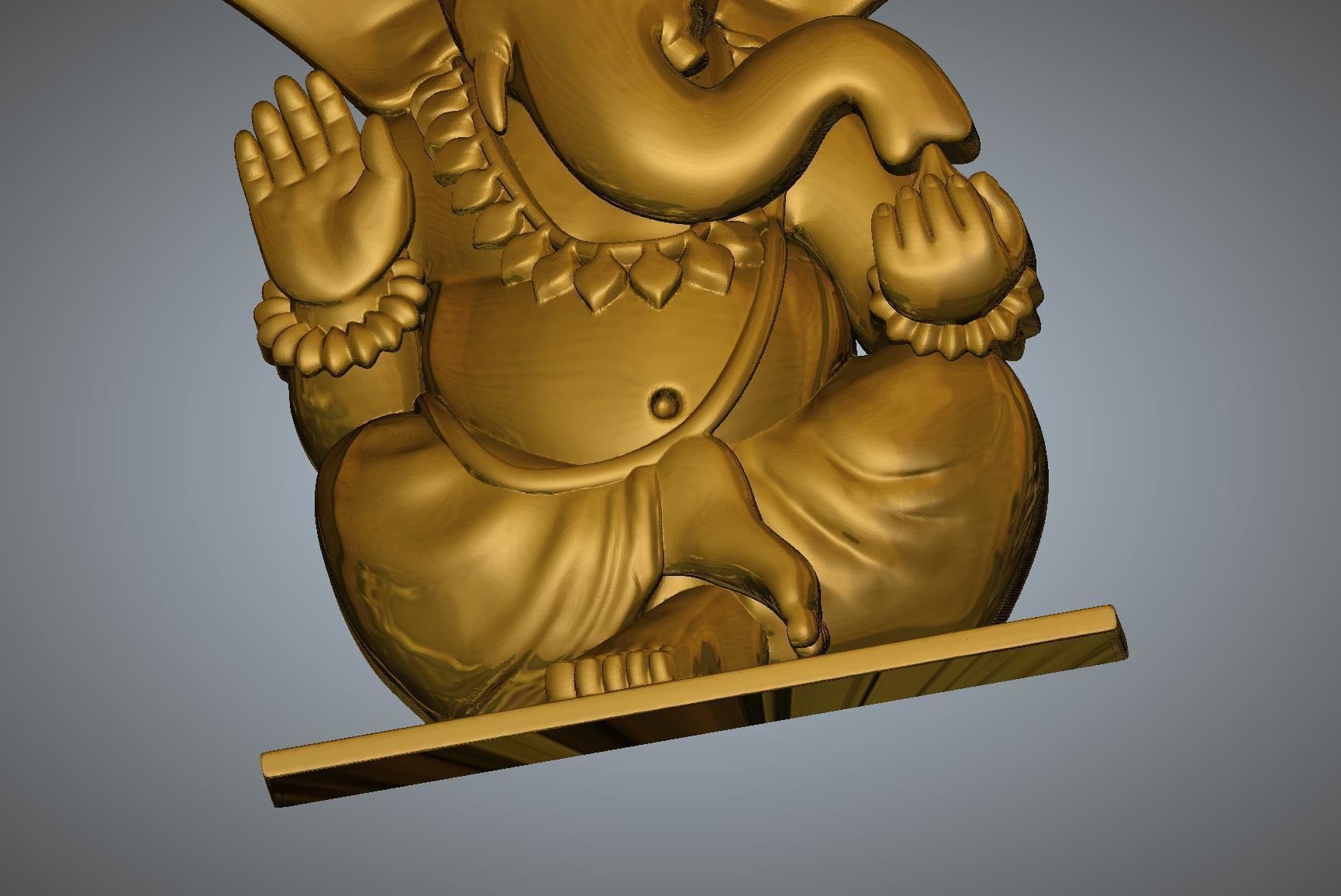 Ganesha 3D model 3D printable | CGTrader