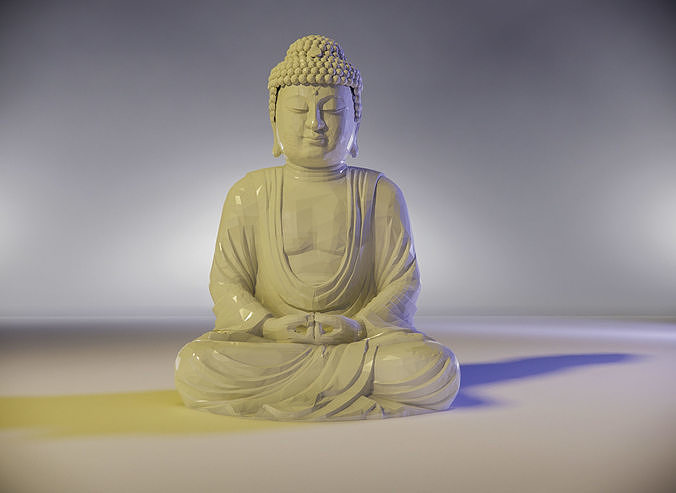 Buddha statue 3D model | CGTrader