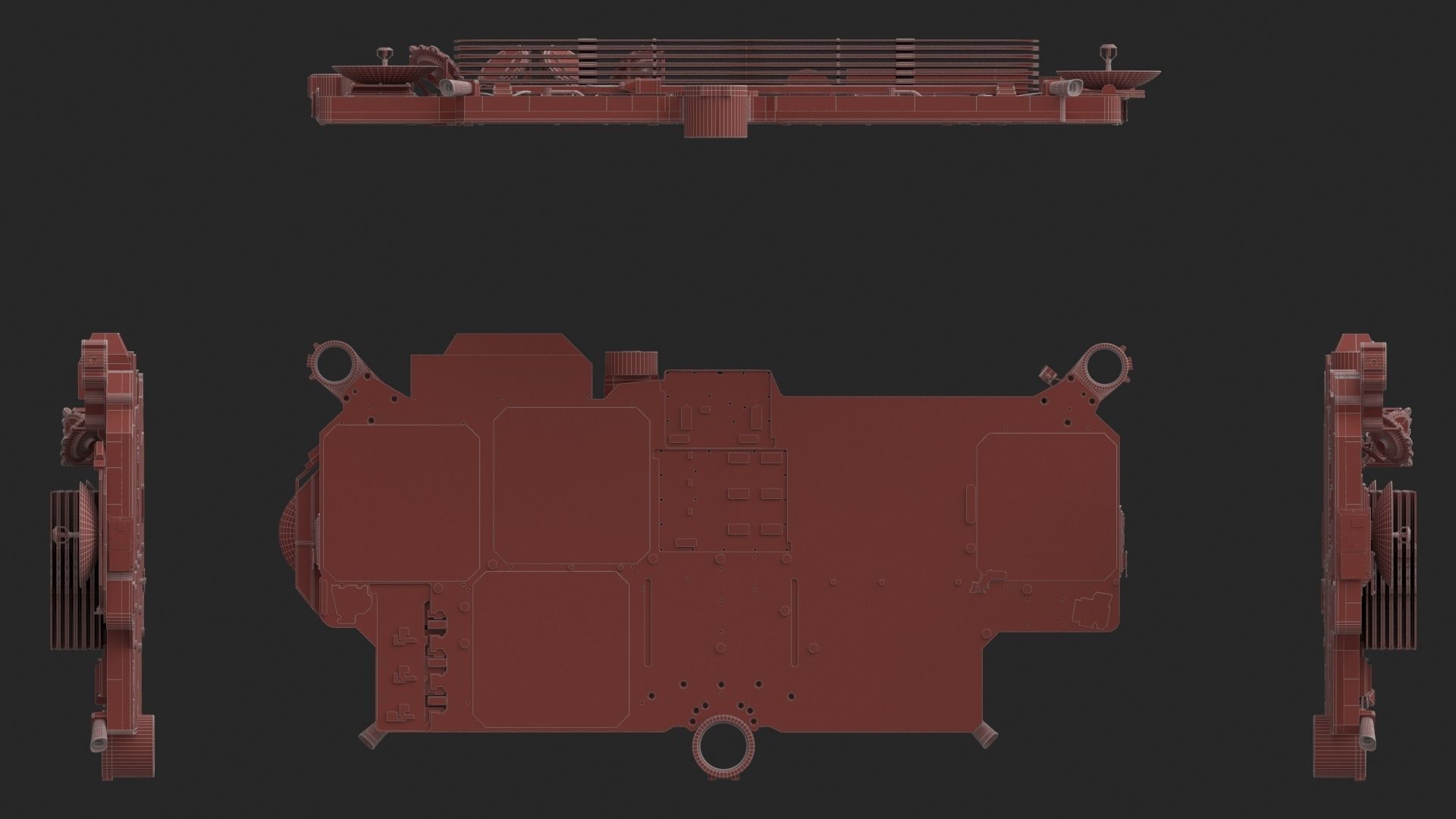 SpaceX Starlink Satellite 3D model animated rigged | CGTrader