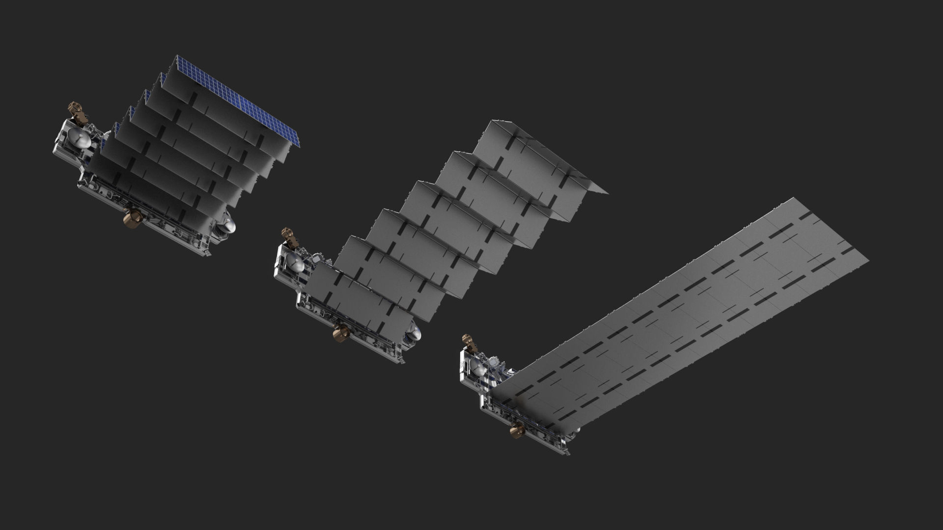 SpaceX Starlink Satellite 3D model animated rigged | CGTrader