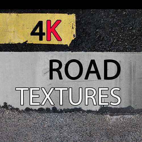 4K Road Asphalt Textures Texture | CGTrader
