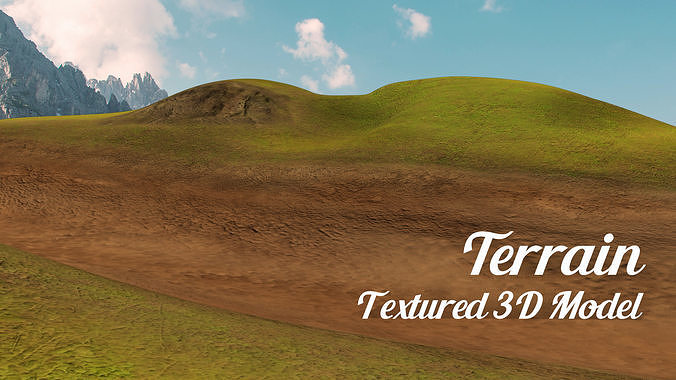 3D model 3D Terrain texture VR / AR / low-poly | CGTrader