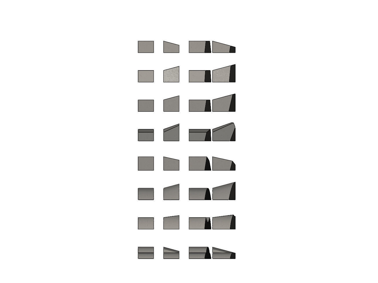 Block obstacles ramps for Rc racing and fingerboarding 3D model 3D ...