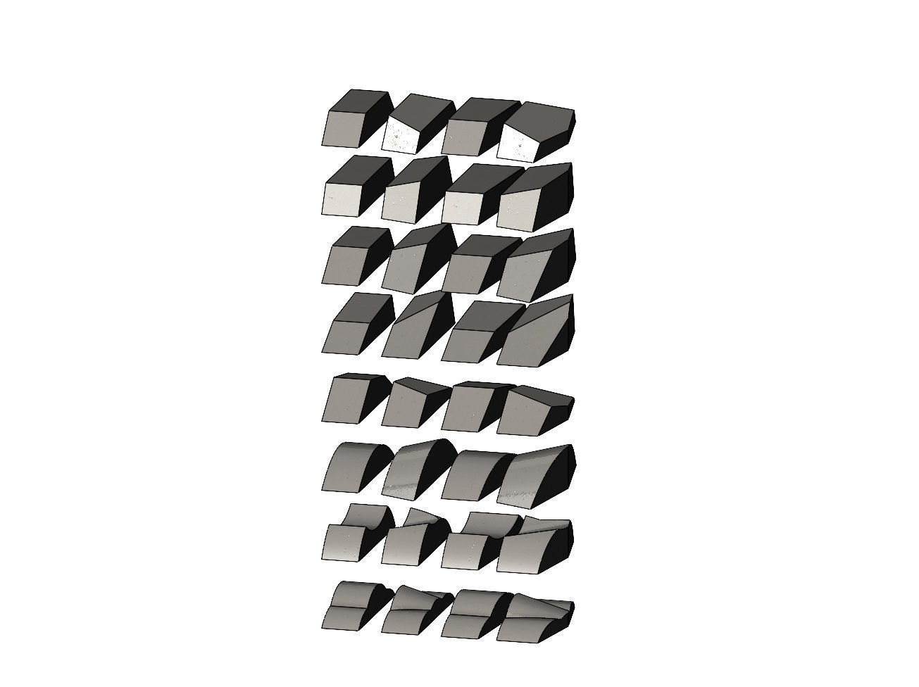 Block obstacles ramps for Rc racing and fingerboarding 3D model 3D ...