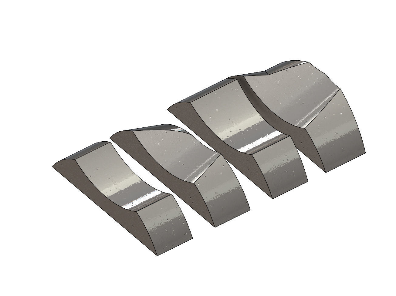 Block obstacles ramps for Rc racing and fingerboarding 3D model 3D ...