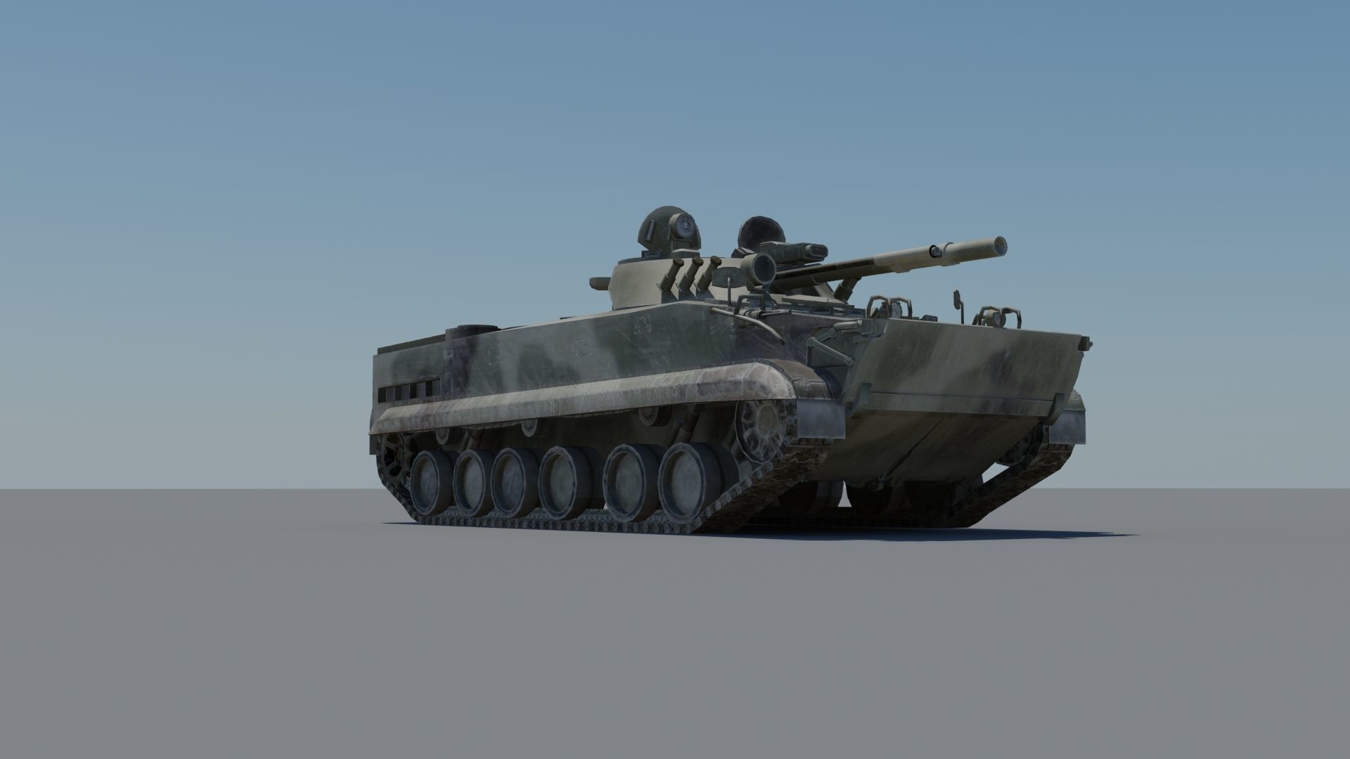 BMP-2 3D model military | CGTrader