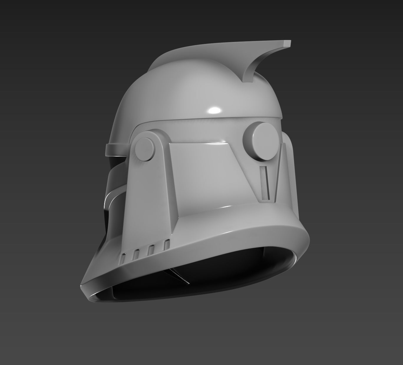Star Wars TCW Clone Trooper Phase 1 Helmet Cosplay 3D model 3D ...
