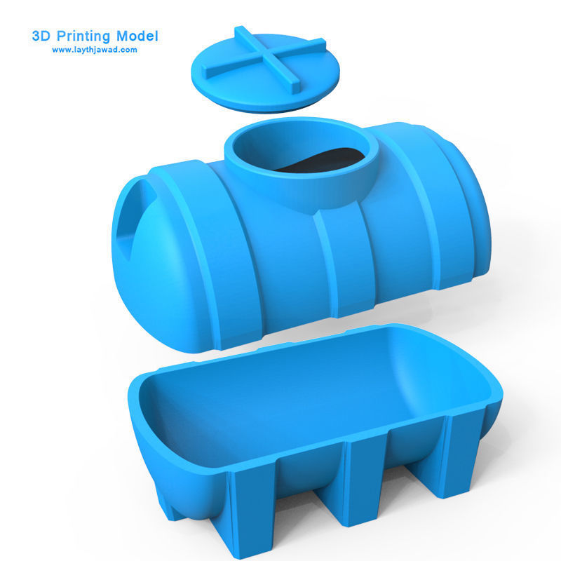 Water Tank 3D model 3D printable | CGTrader