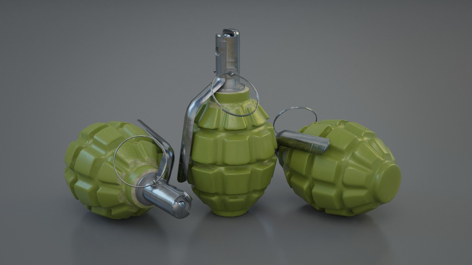 3D model Grenade F1 VR / AR / low-poly | CGTrader
