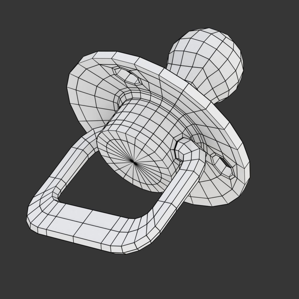 Pacifier Model 03 3D model | CGTrader