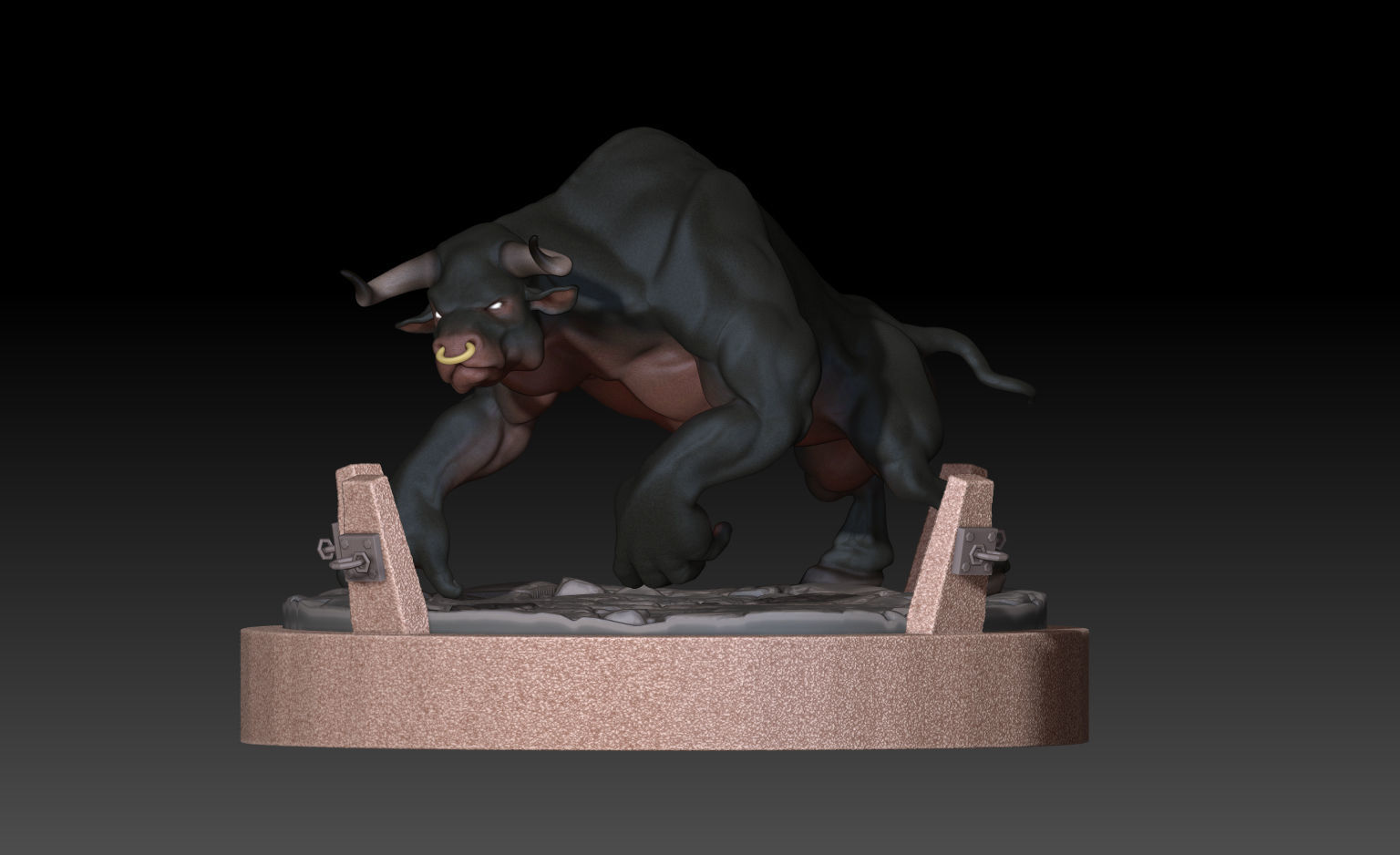 Minotaur free 3D model | CGTrader