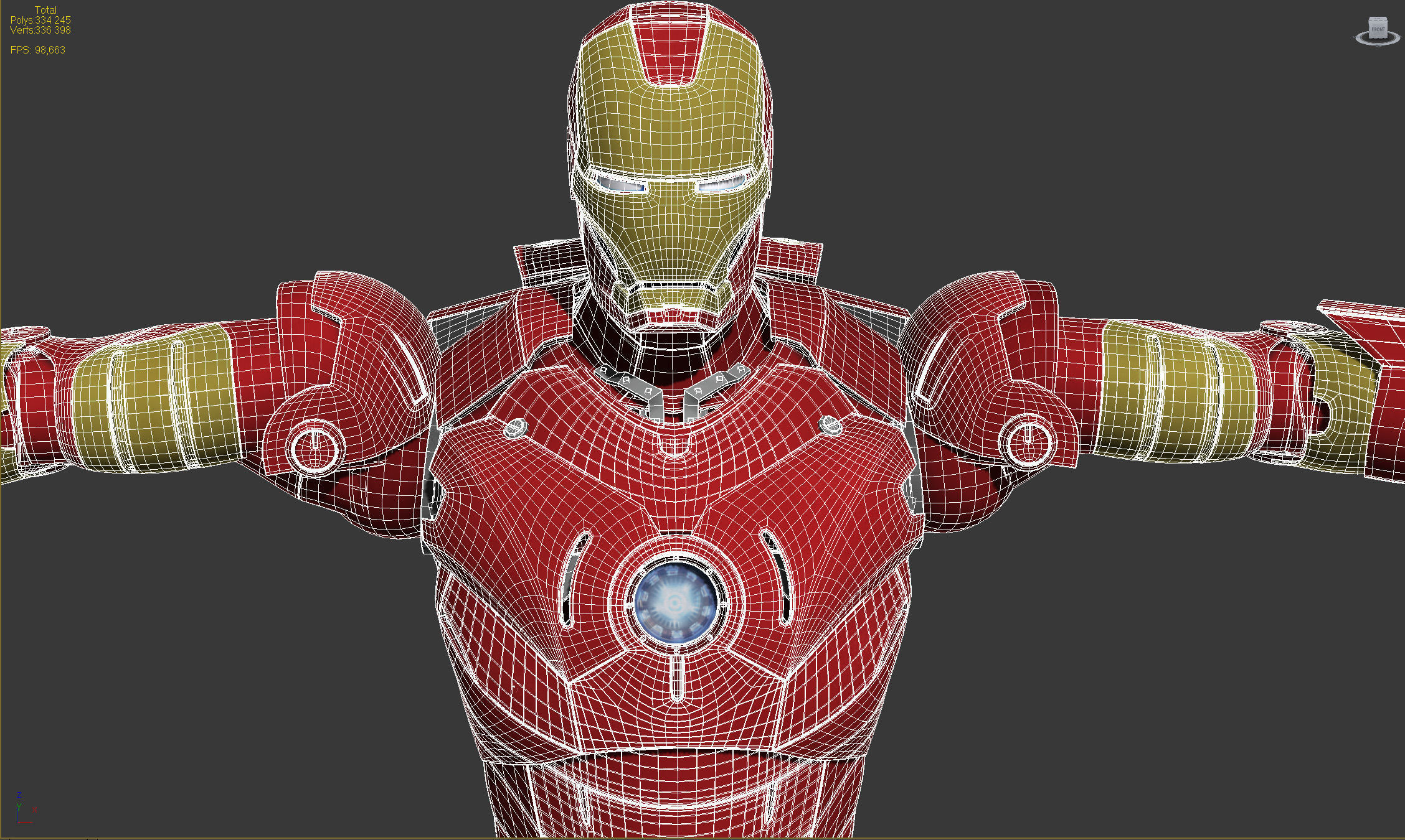 Iron Man Tony Stark Rigged 3D model rigged | CGTrader