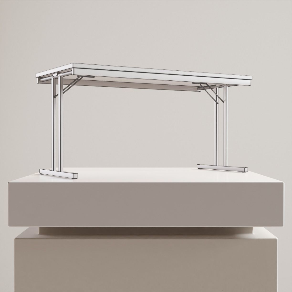 Folding Table for Architecture free VR / AR / low-poly 3D model | CGTrader