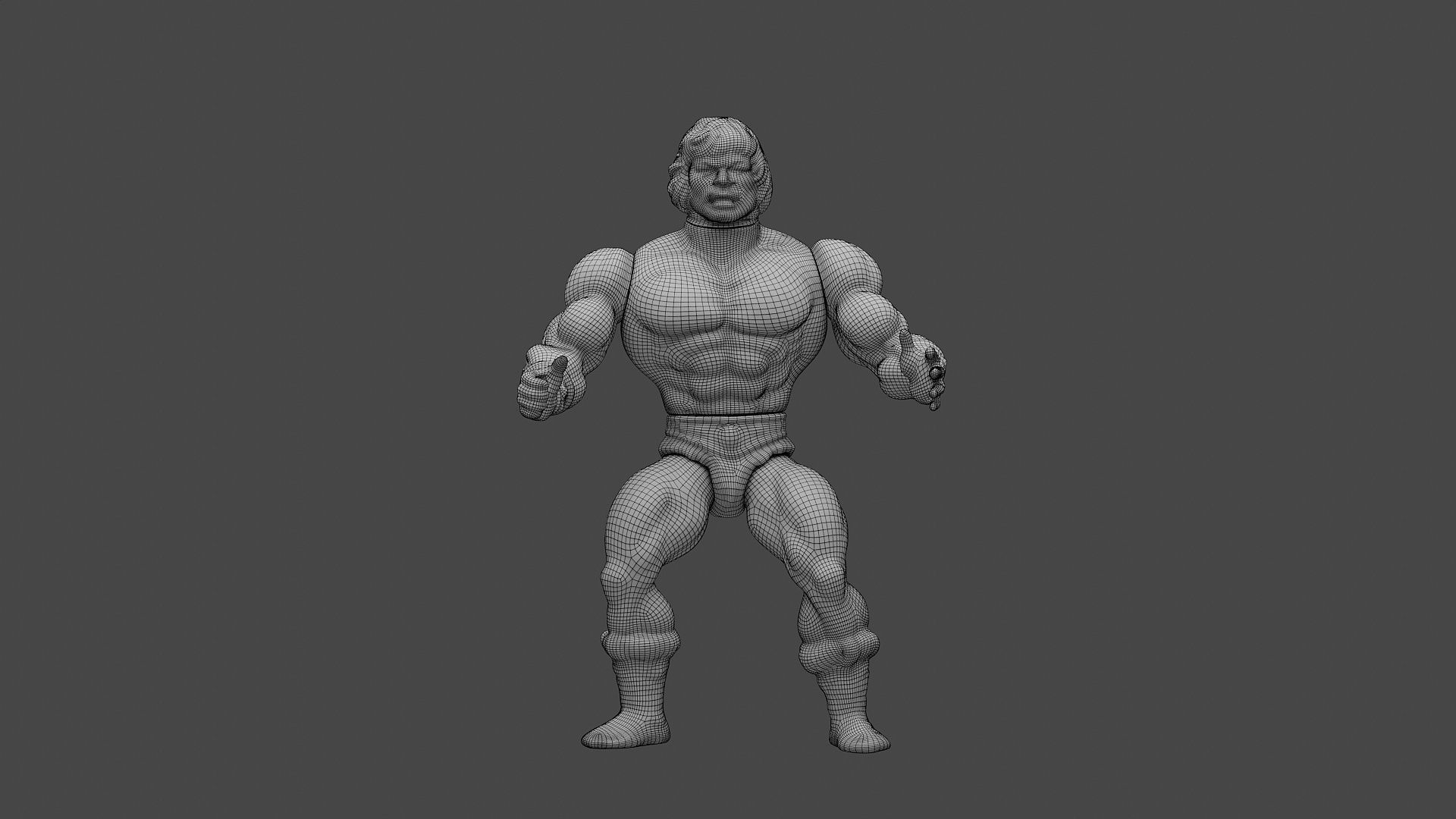 He-Man Action Figure 3D model rigged | CGTrader