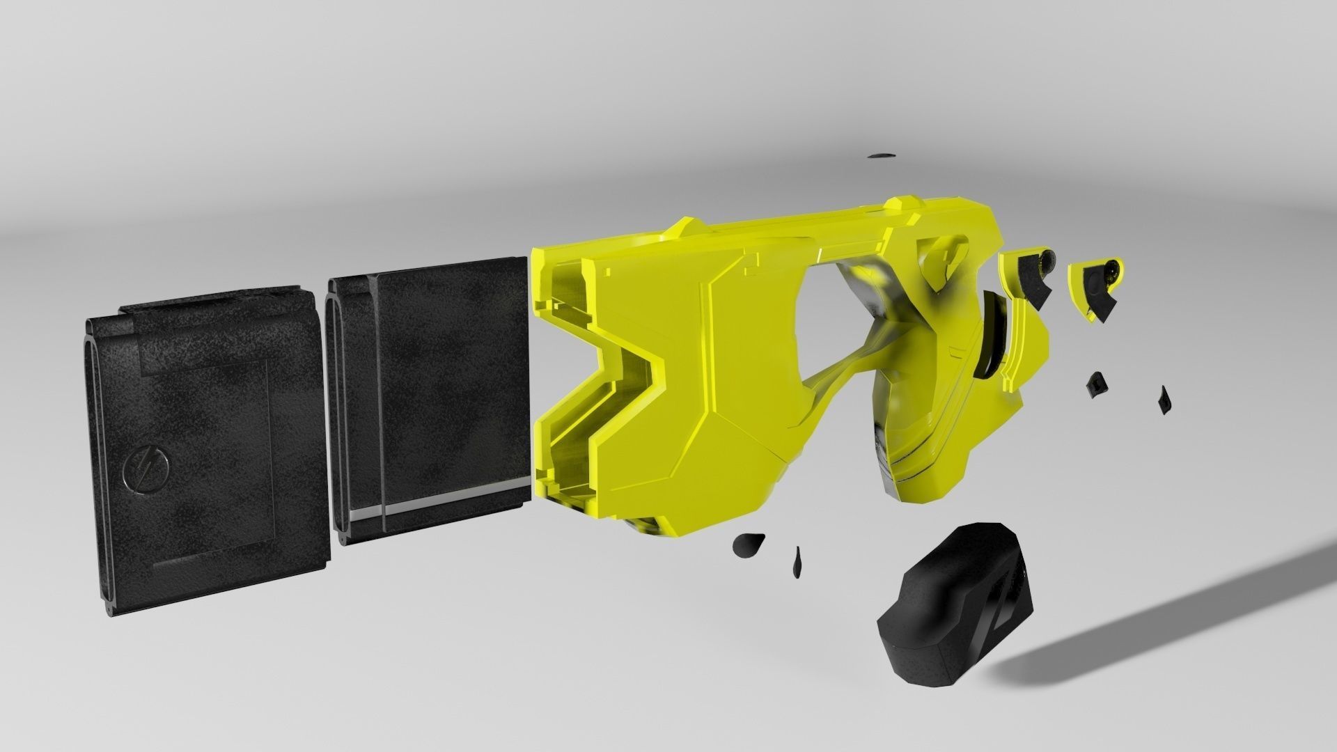 3D model TASER X2 - VR / AR / low-poly | CGTrader