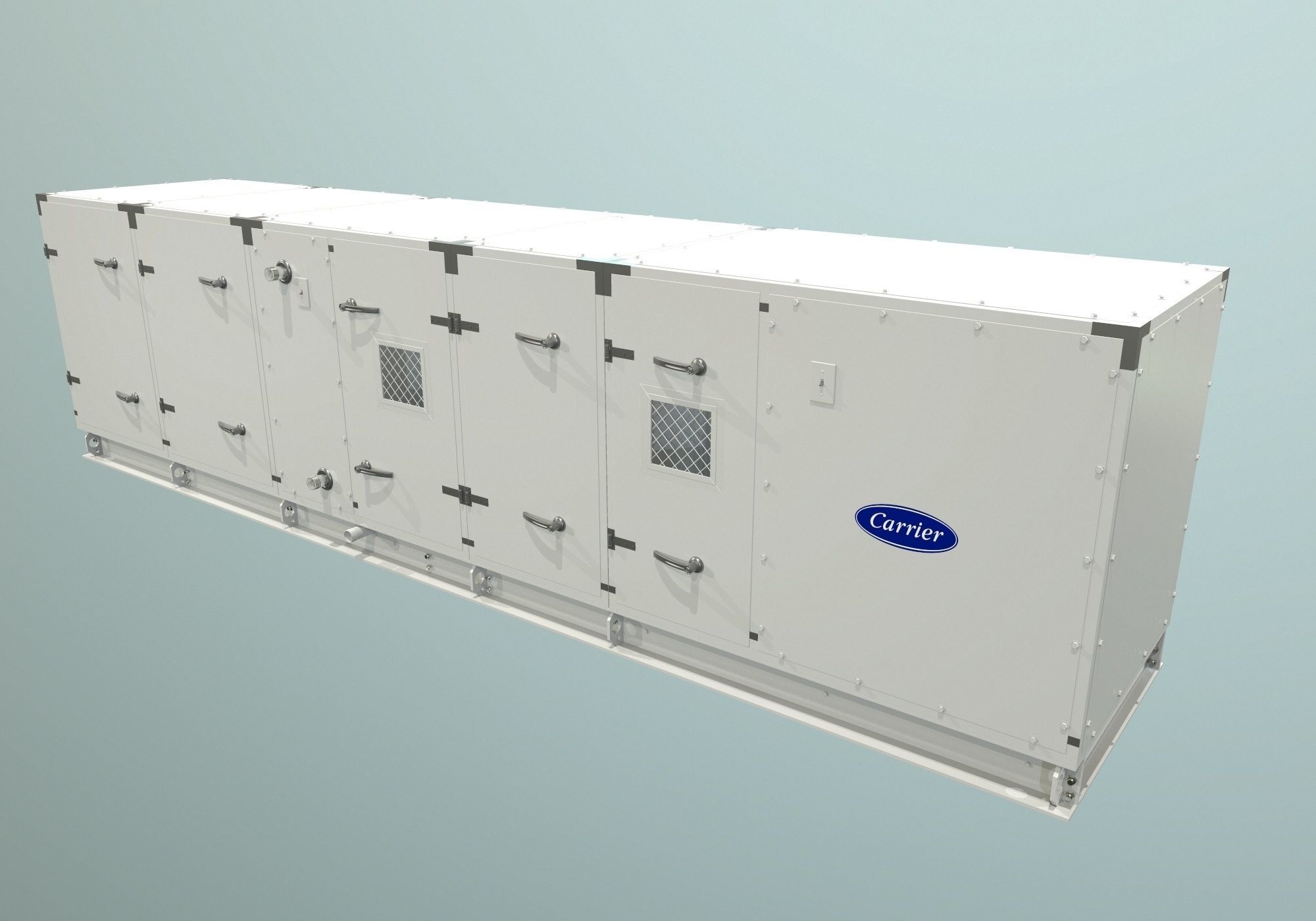 CARRIER AERO 39M AIR HANDLERS Air Conditioner 3D model | CGTrader