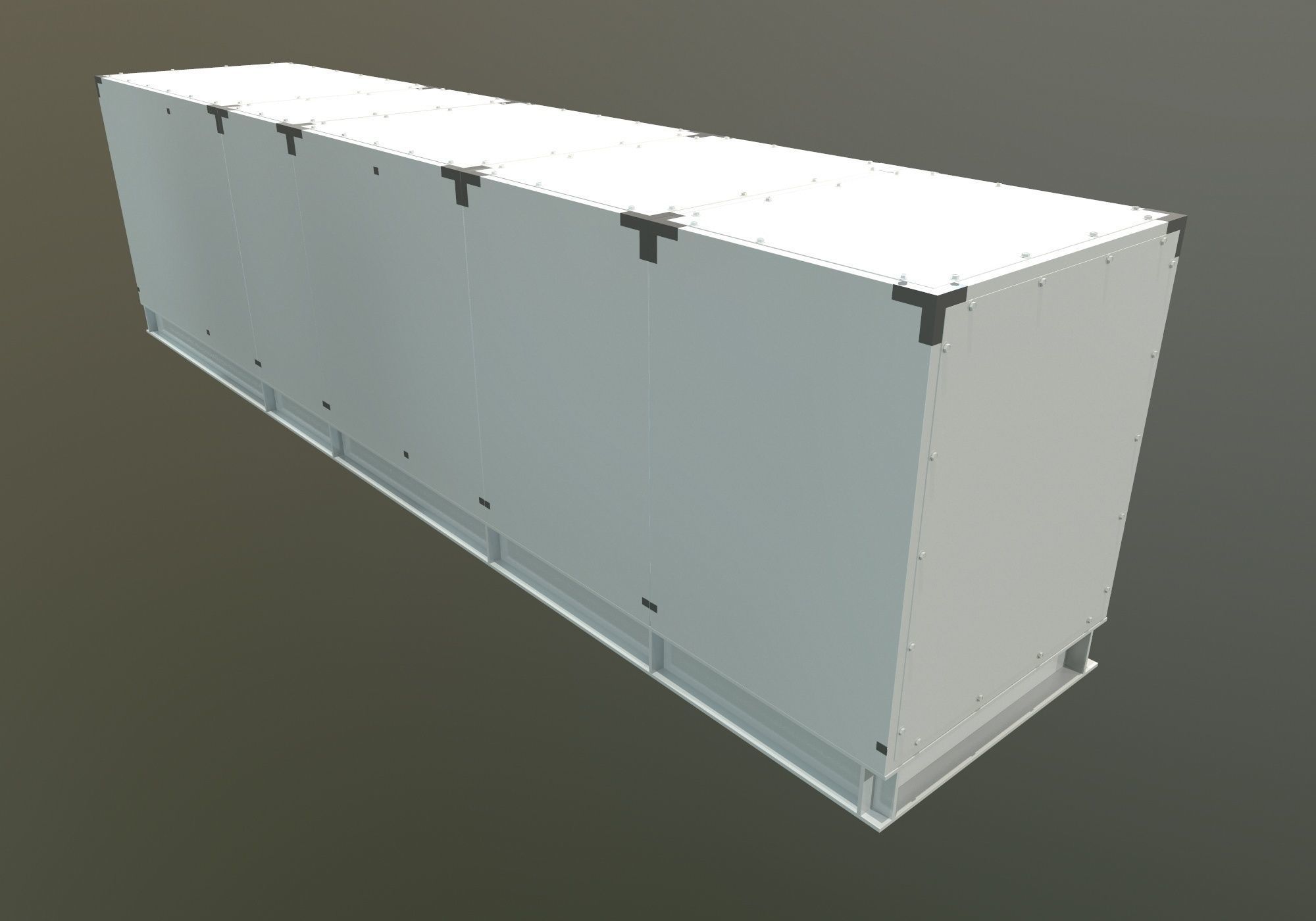 CARRIER AERO 39M AIR HANDLERS Air Conditioner 3D model | CGTrader