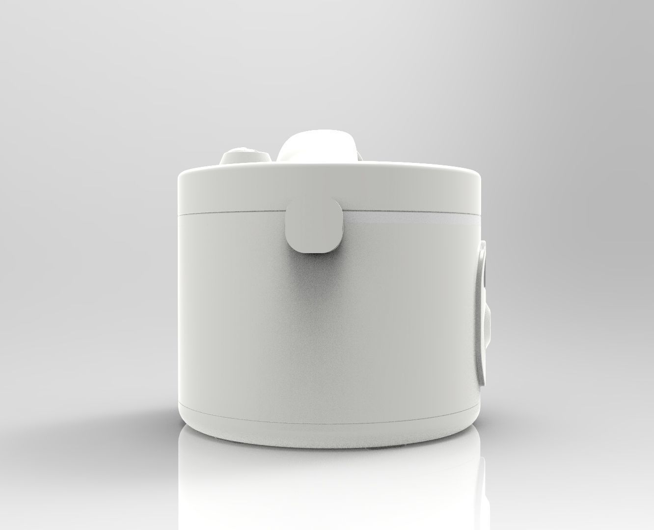 Rice Cooker 3D Model 3D model 3D printable | CGTrader