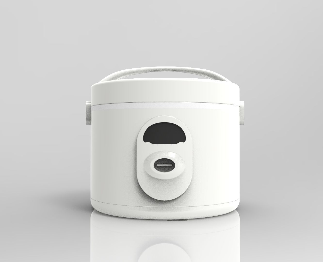 Rice Cooker 3D Model 3D model 3D printable | CGTrader
