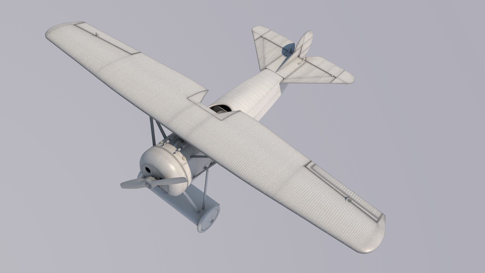 Fokker D8 3D model | CGTrader