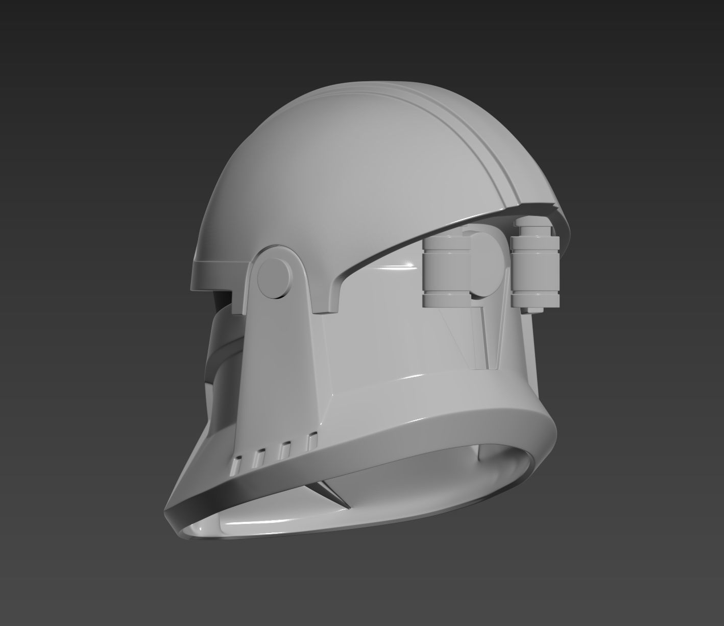 Star Wars TCW Clone Pilot Trooper Phase 1 Helmet Cosplay 3D model 3D ...