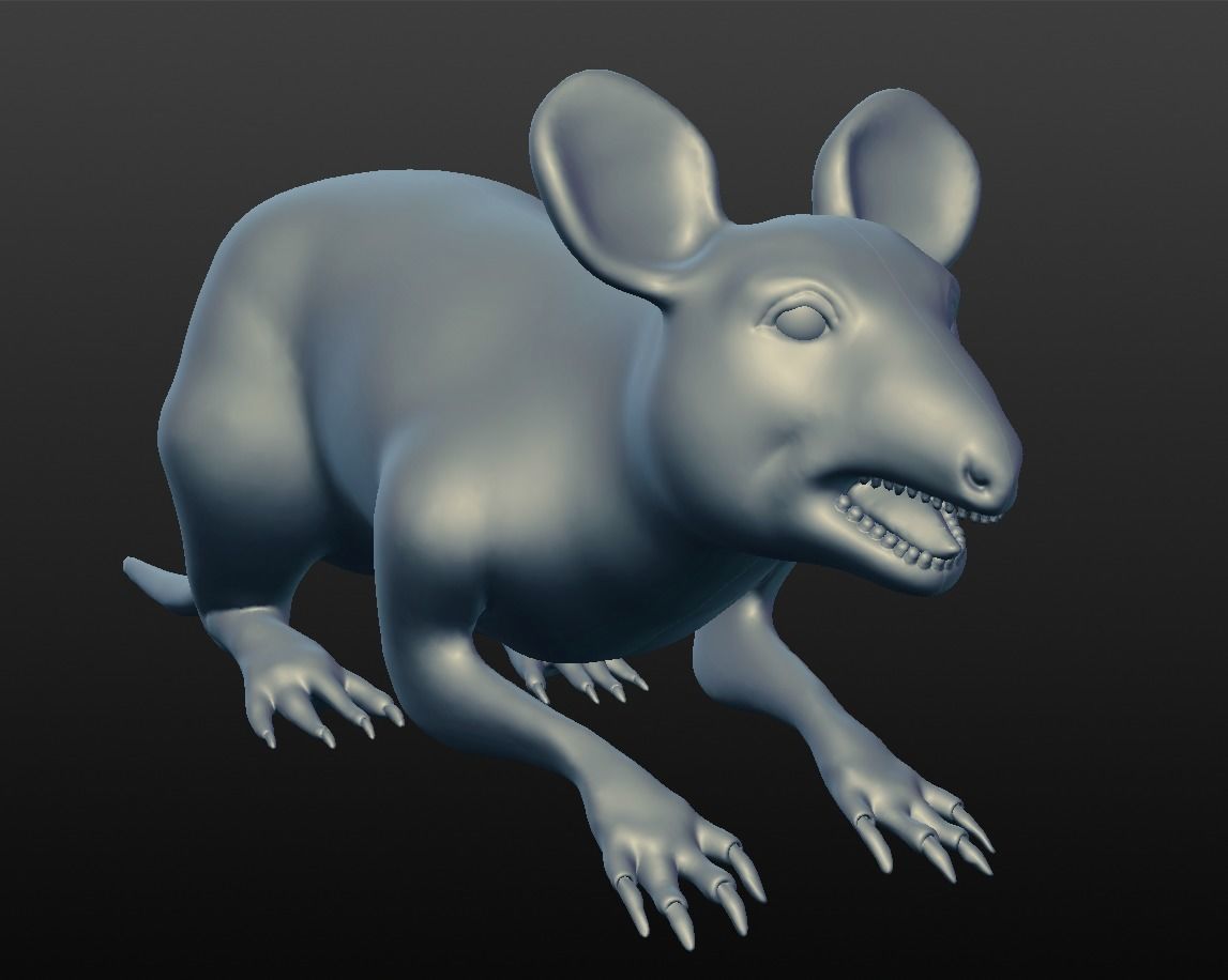 rat 3d model 3D model | CGTrader