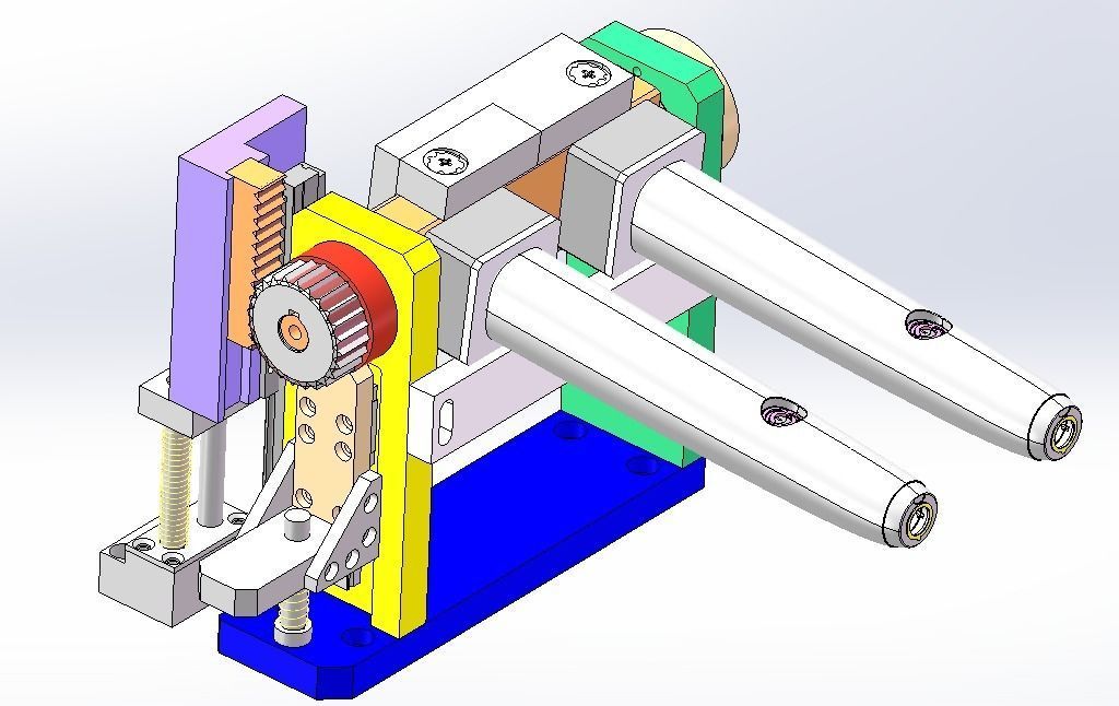 Electric toothbrush automatic assembly machine 3D model | CGTrader