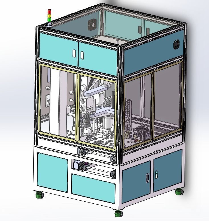 Camera assembly machine 3D model | CGTrader
