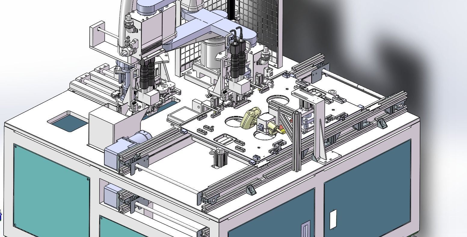 Camera assembly machine 3D model | CGTrader