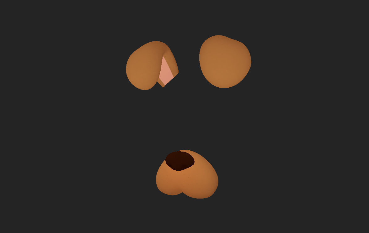 Dog Face 3D model | CGTrader