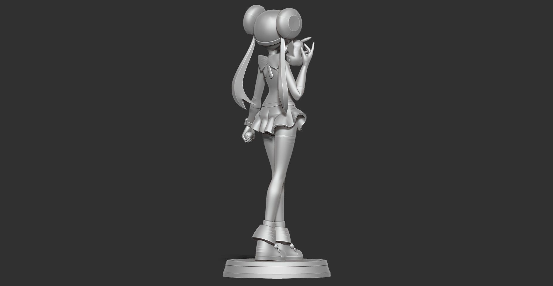 Rosa Pokemon Masters Fanart 3d Model 3d Printable Cgtrader