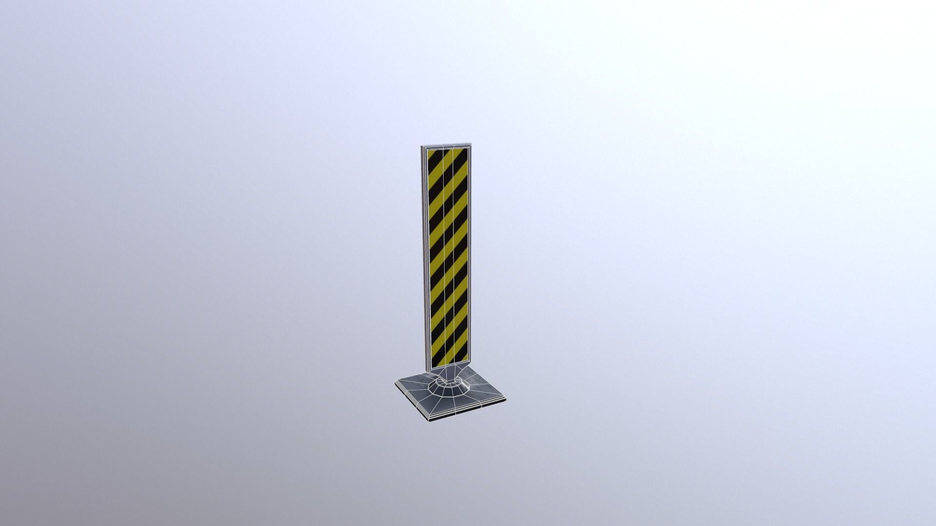 3D model Road Fences Traffic barriers VR / AR / low-poly | CGTrader