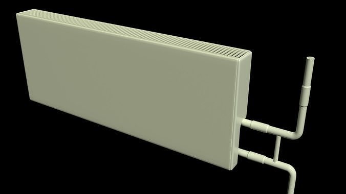 heating radiator screen 3D model | CGTrader