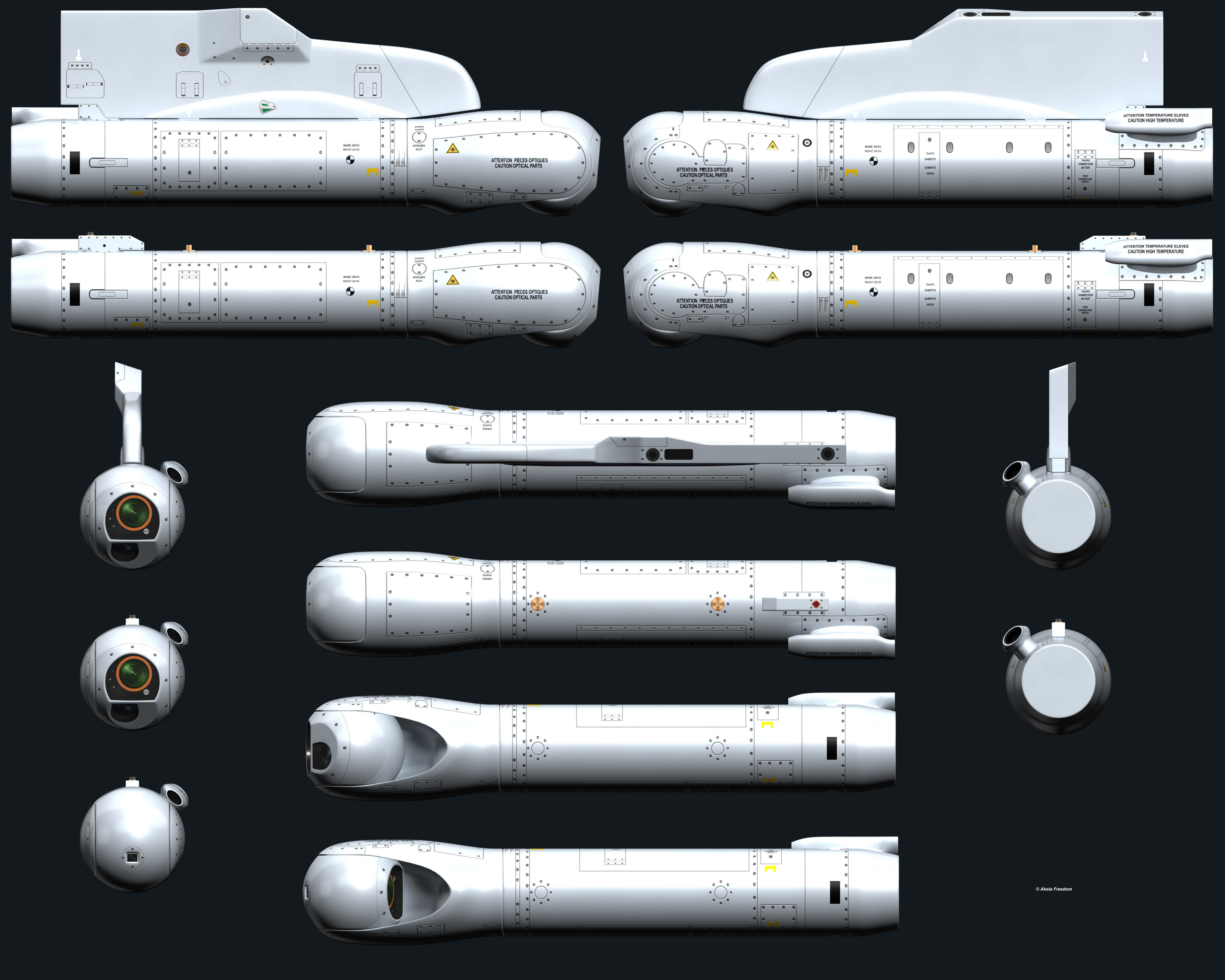 Damocles 3D model animated | CGTrader