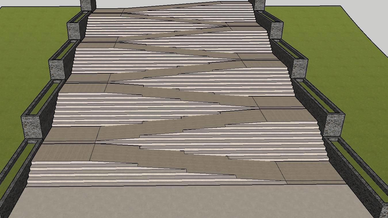 3D model STAIR AND RAMP VR / AR / low-poly | CGTrader