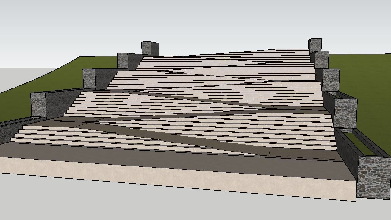 3D model STAIR AND RAMP VR / AR / low-poly | CGTrader