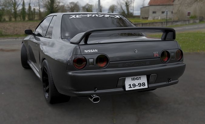 Nissan GTR R32 3D model | CGTrader