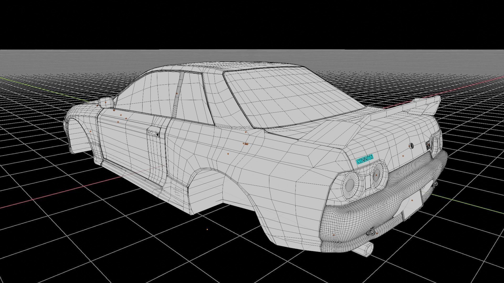 Nissan GTR R32 3D model | CGTrader